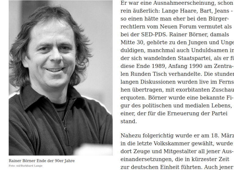 Rainer Börner – Rio Reiser – Ton Steine Scherben – Nicht einfach. DDR ...